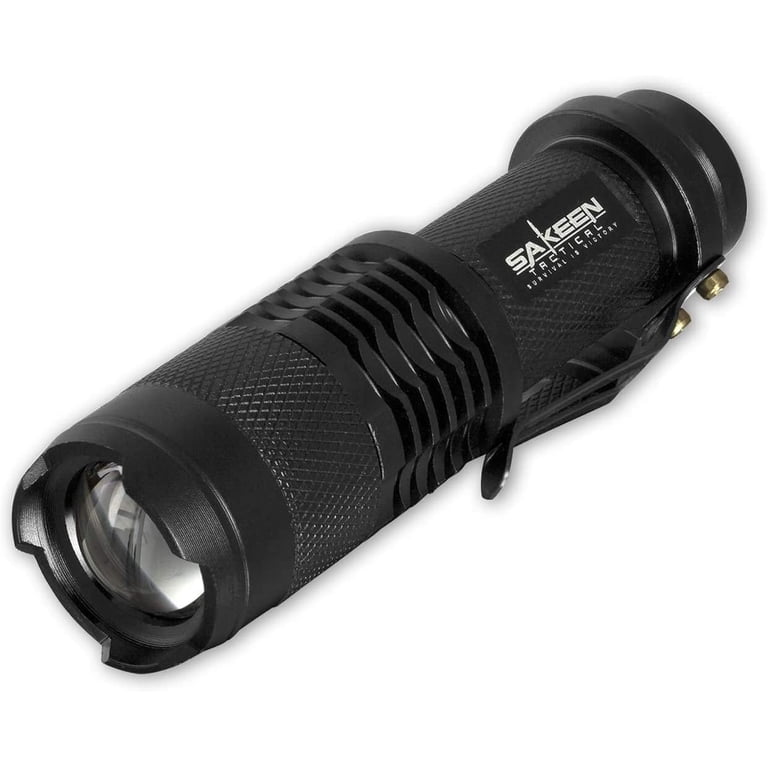 Heavy Black Flashlights 10W Heavy Duty CREE Torch Personalised From 2