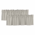 2 Pack Black Ticking Stripes Valance for Window Modern Minimalist ...
