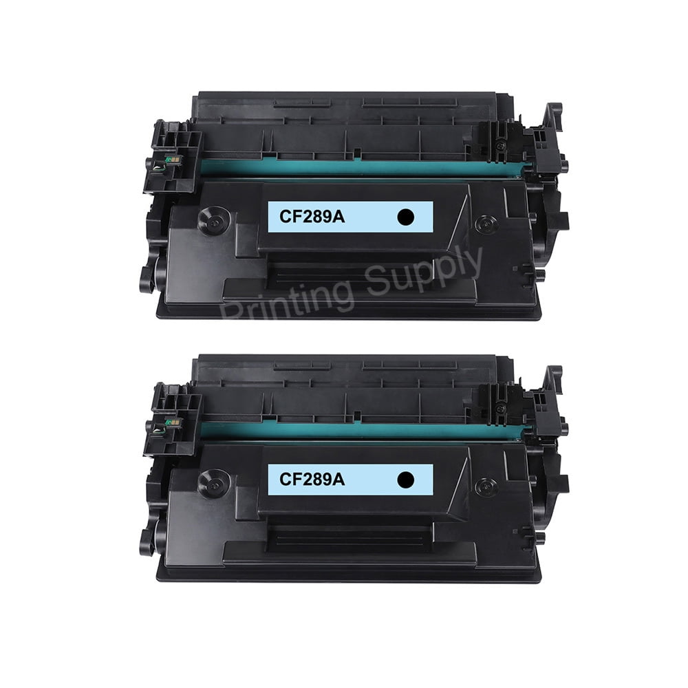 2-Pack Black Toner Cartridge with Chip for HP 89A (CF289A) Compatible ...