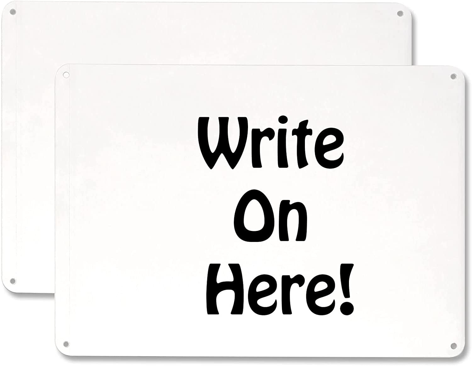 2 Pack Blank Aluminium Signs 12x16Inches Sign Blanks Metal for Happy ...