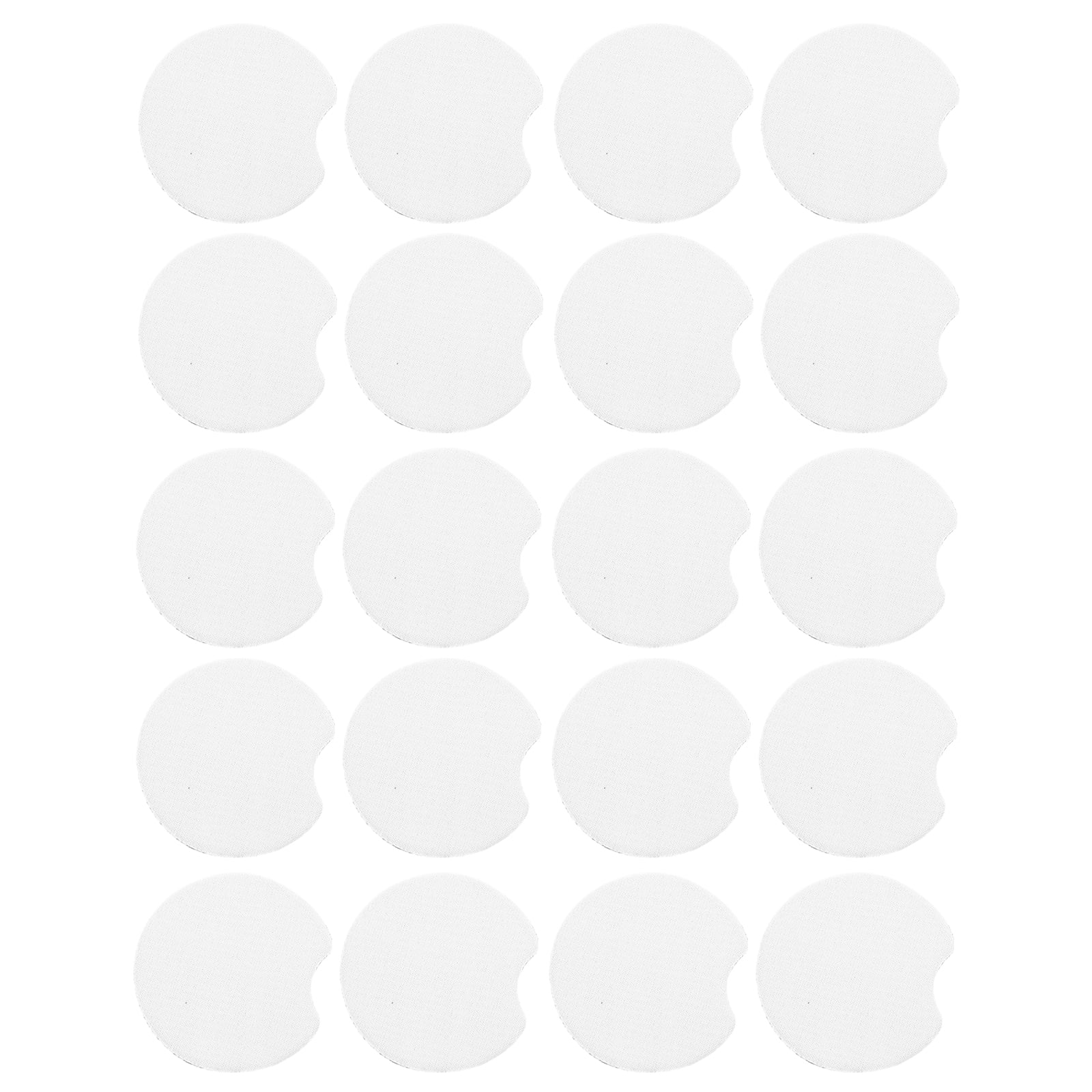 2 Pack Blank Coasters Sublimation Mouse Pad Blanks DIY Painting Car ...