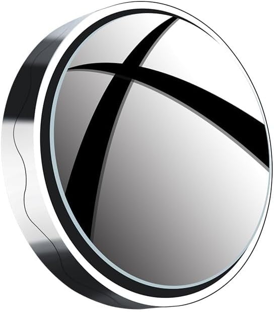 2 Pack Blind Spot Car Mirrors - 2 Inch Adjustable Angle HD Glass Round ...