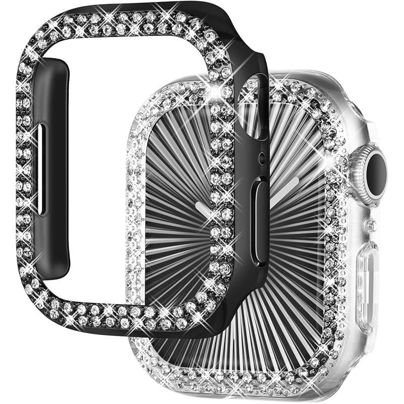 2-Pack Bling Compatible for Apple Watch Cases 44mm SE Series 6 5 4 ...