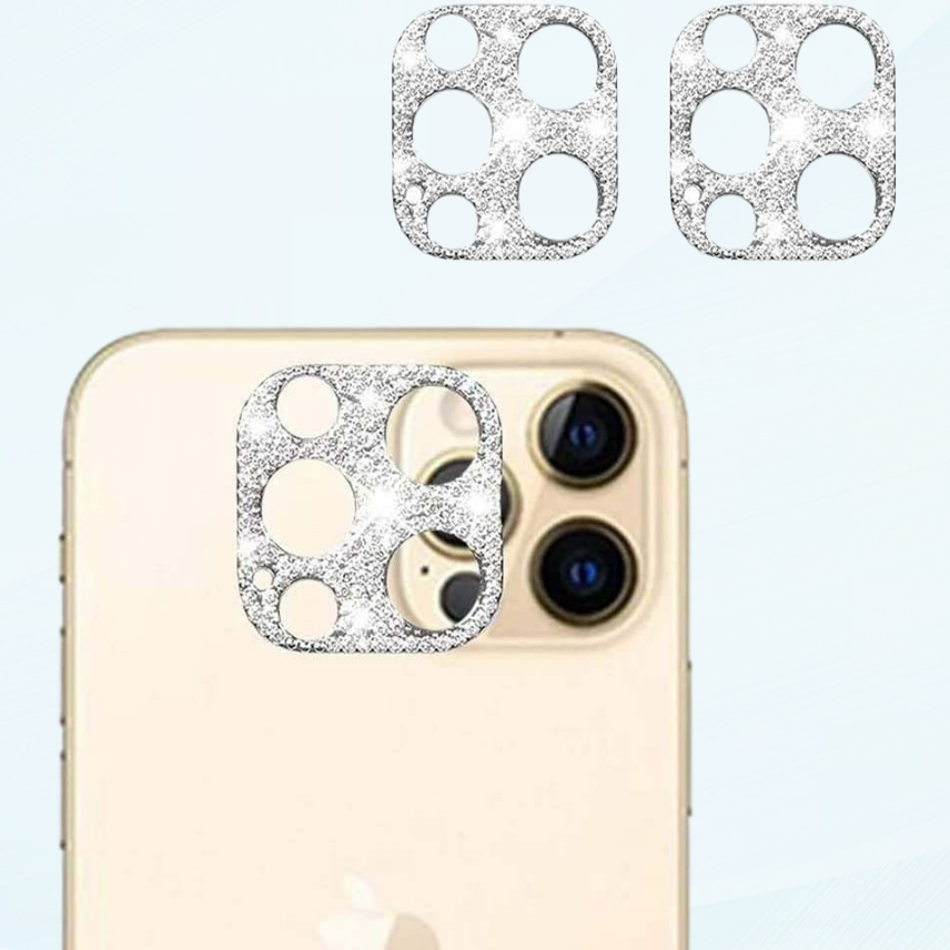[2 Pack] Bling Crystal Camera Lens Protector Compatible with iPhone 11 ...