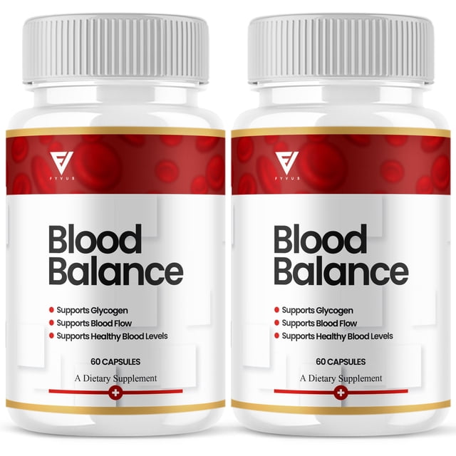 (2 Pack) Blood Balance Glycogen Pills, BloodBalance Glyco Support (120 ...