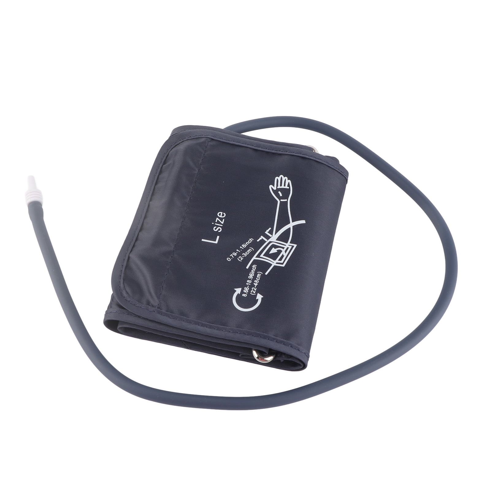 2 Pack Blood Pressure Cuff with Connector Adjustable D Ring Large Cuff ...