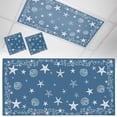 2 Pack Blue Coastal Fluorescent Light Covers for Ceiling Lights ...