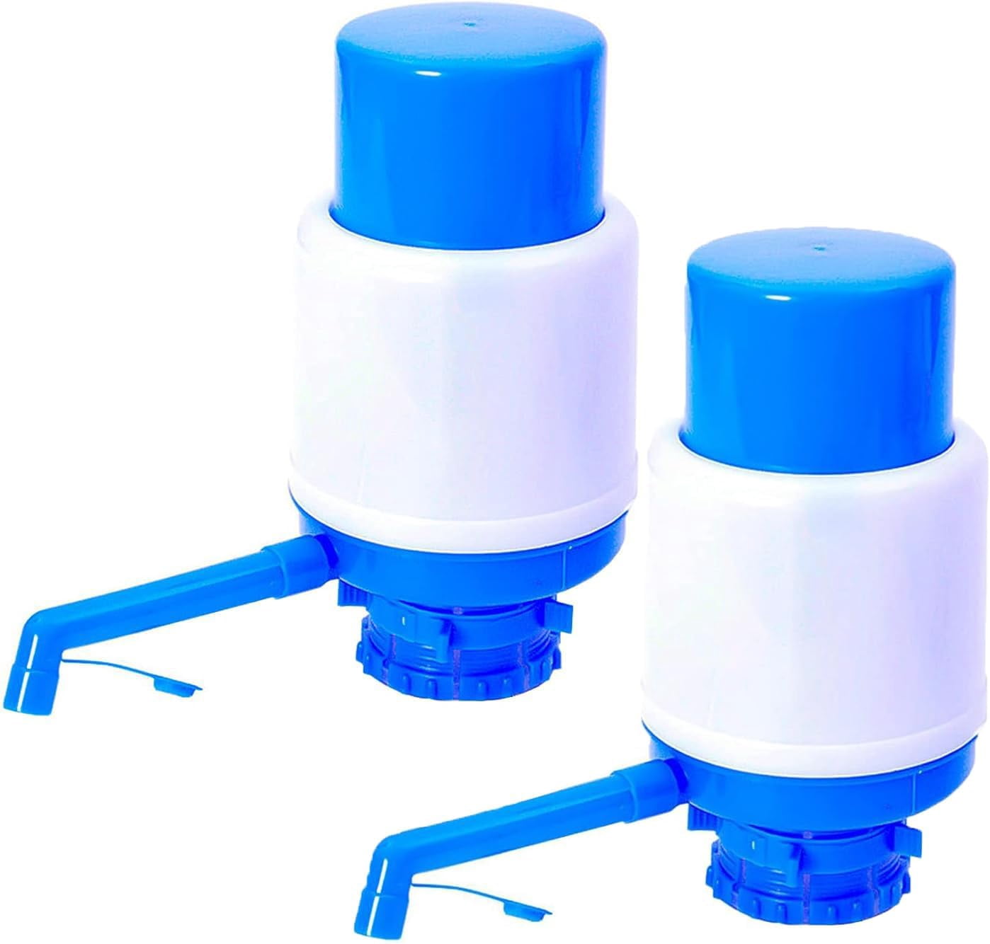 2 Pack Blue Portable Manual Water Pump for 5 Gallon Bottle, Jug ...