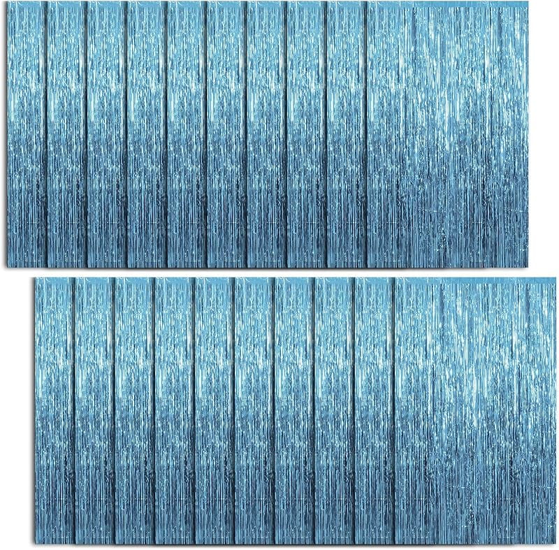 2-Pack Blue Streamer Party Decorations Blue Tassel Background Ocean ...