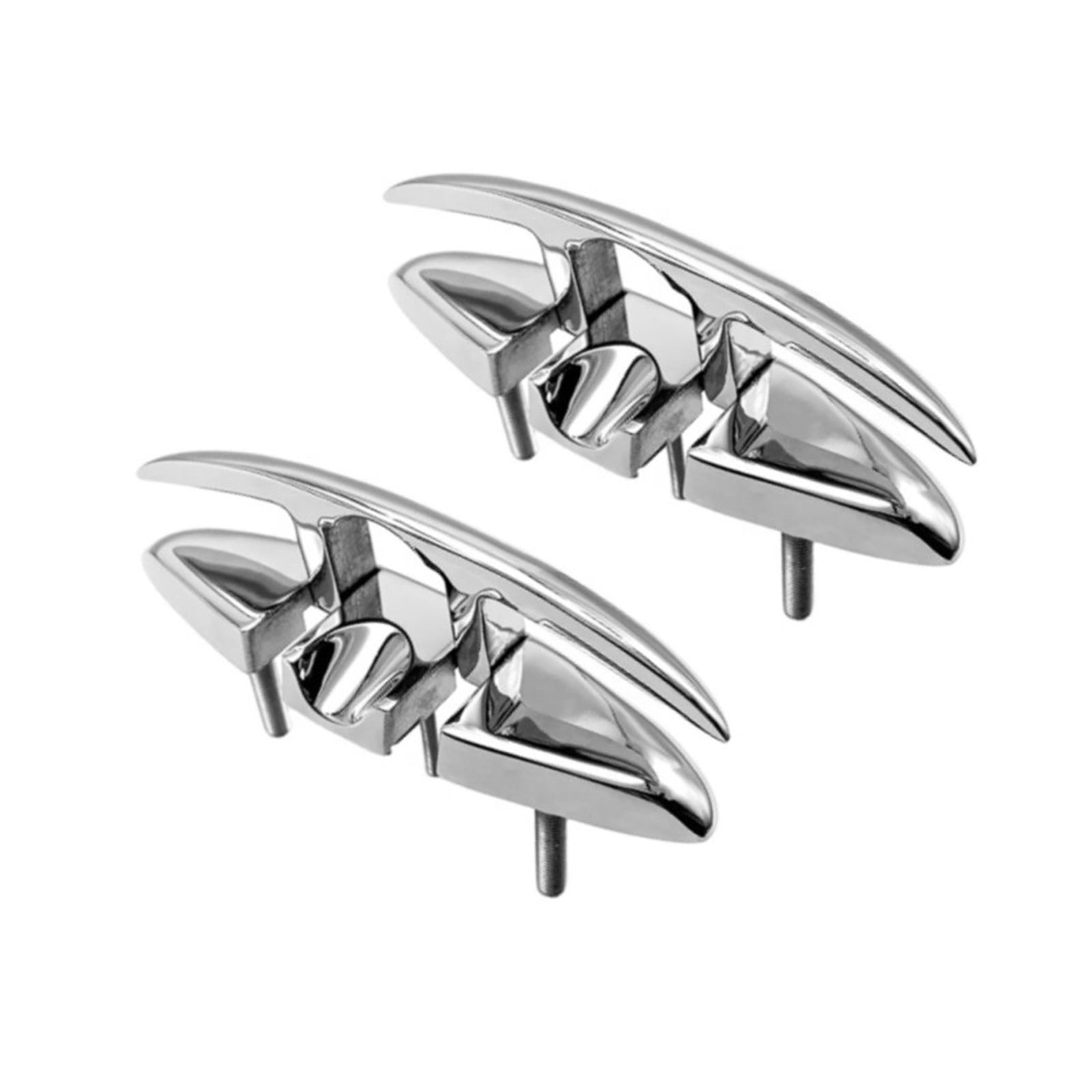 2 Pack Boats Cleats, Dock Cleats, Folding Boat Cleats, 316 Stainless ...