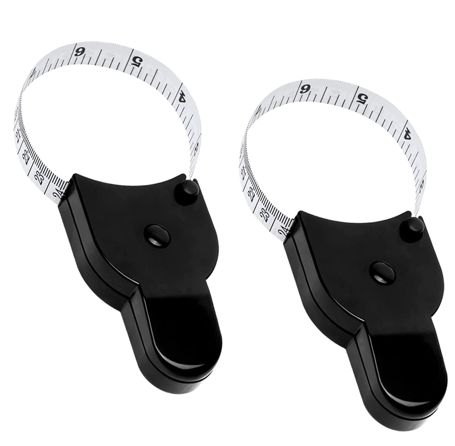 2 Pack Body Tape Measure 60 Inch (150cm),Lock Pin&Push-Button Retract ... 2 Pack Body Tape Measure 60 Inch (150cm),Lock Pin&Push-Button Retract ...
