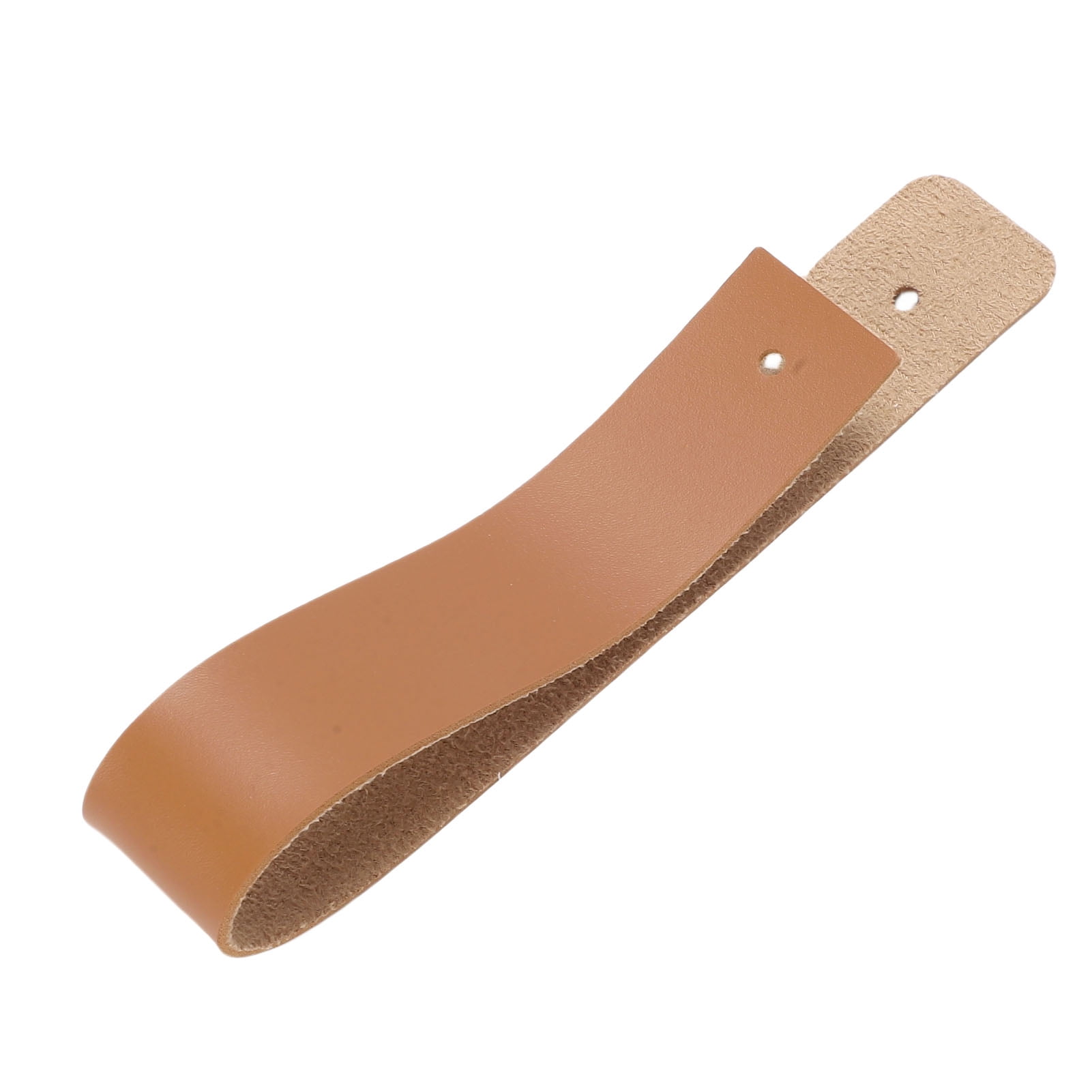 2-Pack Boho PU Leather Curtain Rod Wall Brackets with Mounting Hardware ...