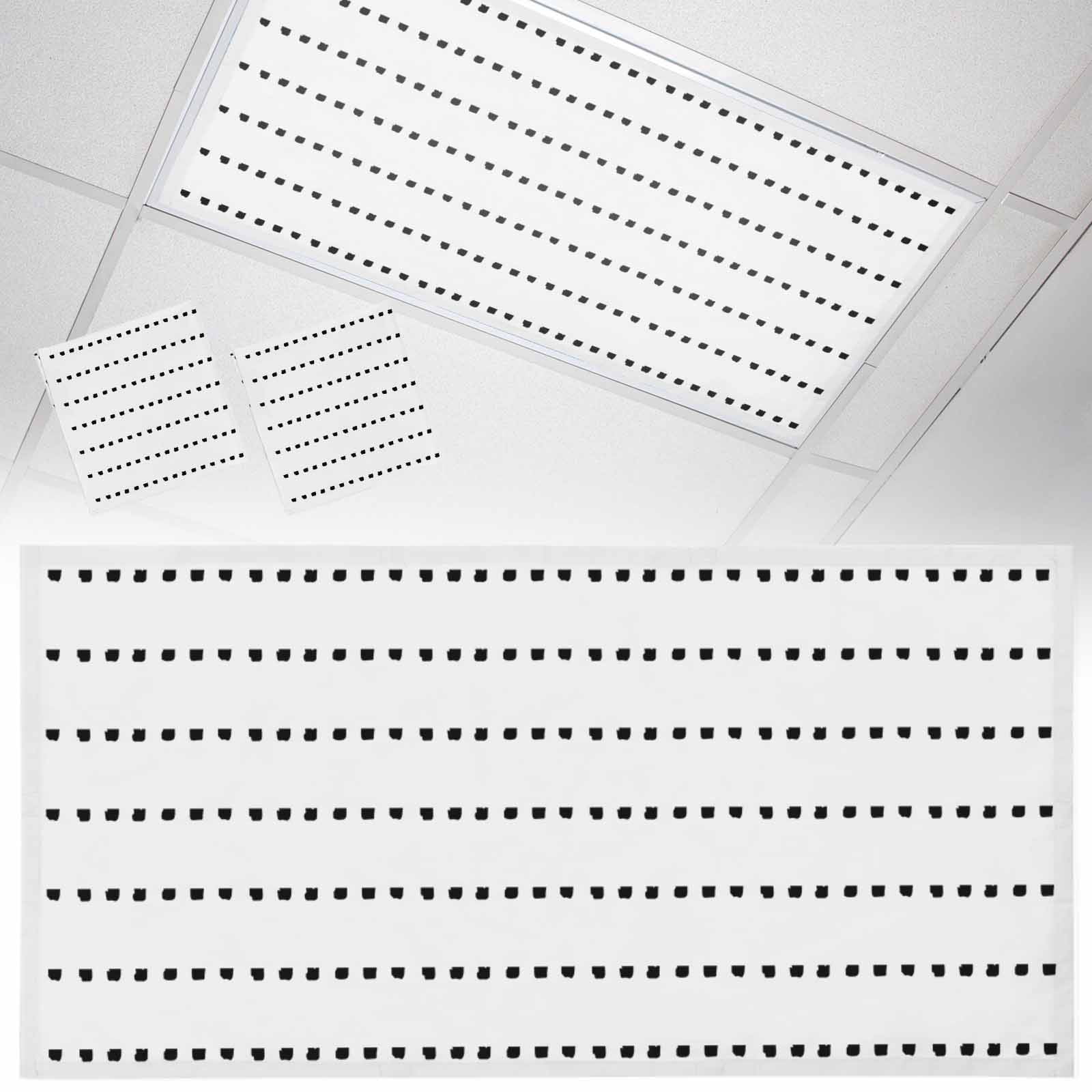 2 Pack Boho Polka Fluorescent Light Covers for Ceiling Lights Dot ...