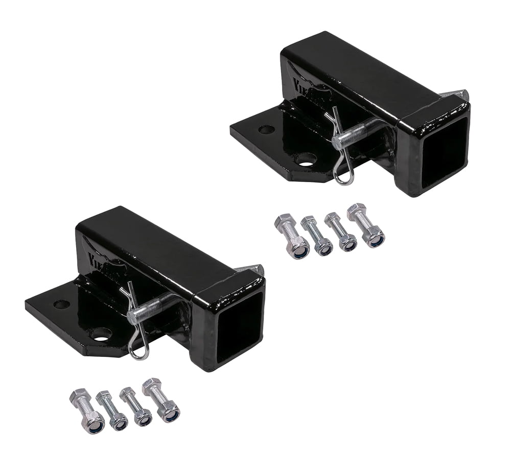 2 Pack Bolt-On Receiver Hitch for 2" Transformer Tractor Hitch, Black ...