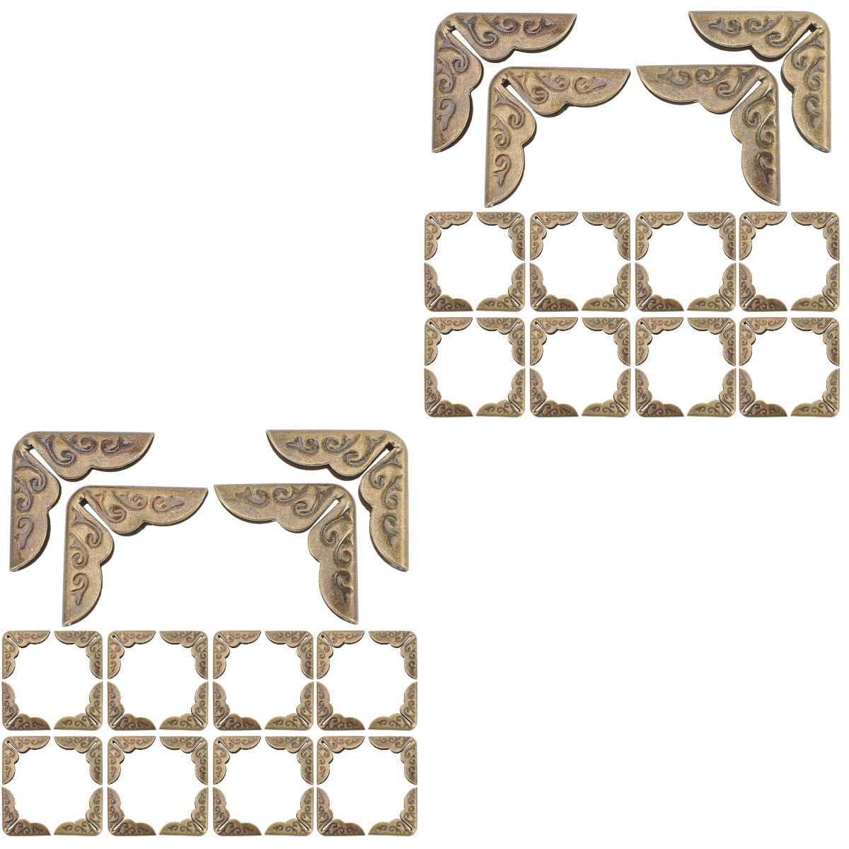 2 Pack Book Corner Protectors Sticker Photo Album Decal DIY - Walmart.com