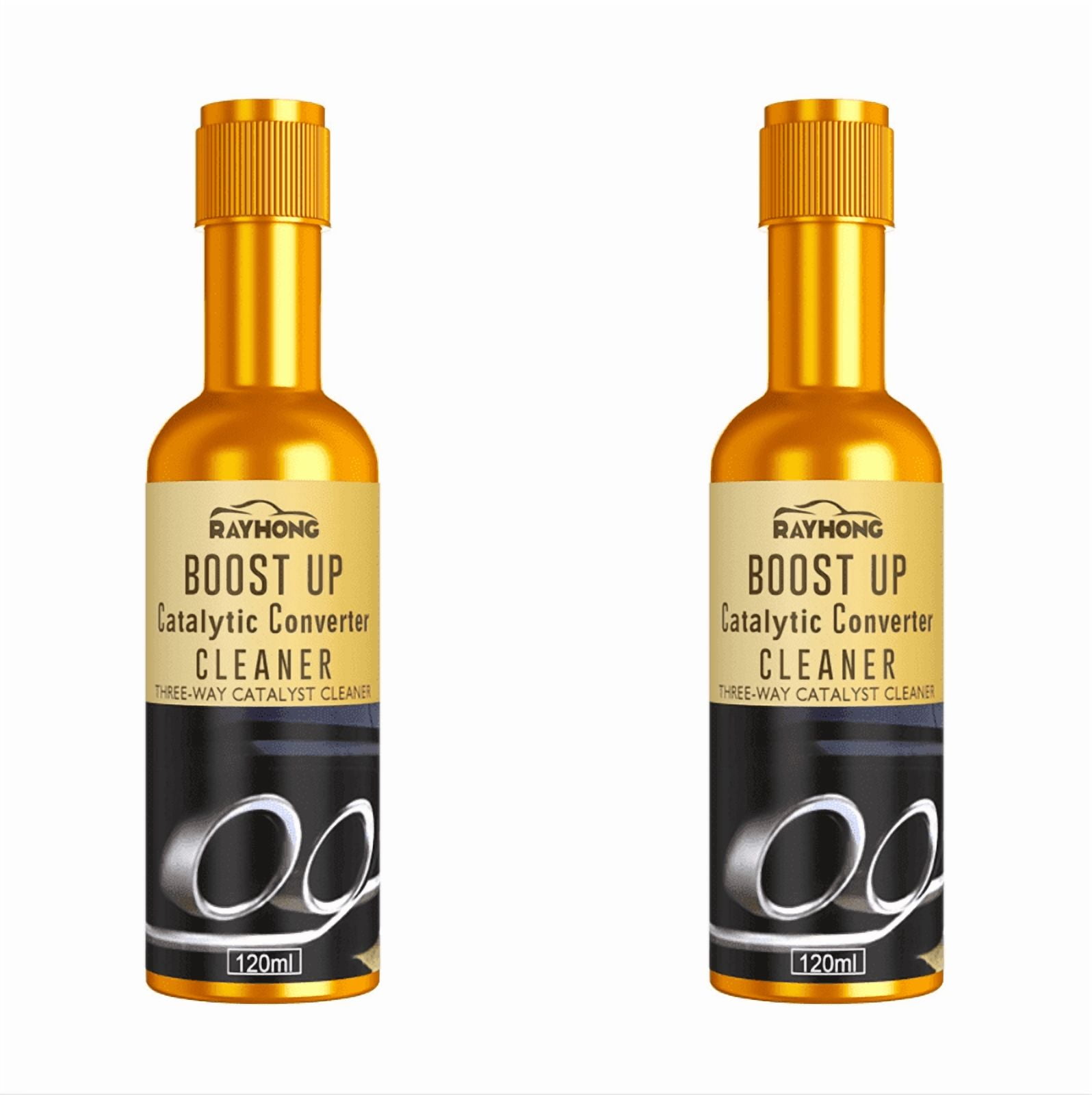 2 Pack Boost Up Vehicle Engine Catalytic Converter Cleaner Three Way ...