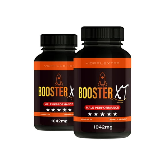 (2 Pack) Booster XT Capsules - Booster XT Male Capsules - Walmart.com