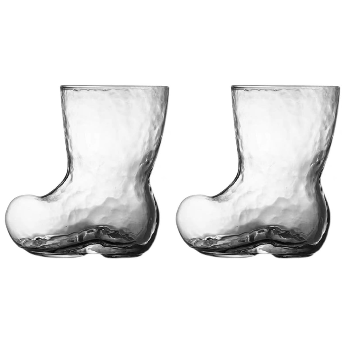 2 Pack Boots Wine Glass Beer Boot Glass for Party Large Glass Cup Boot ...