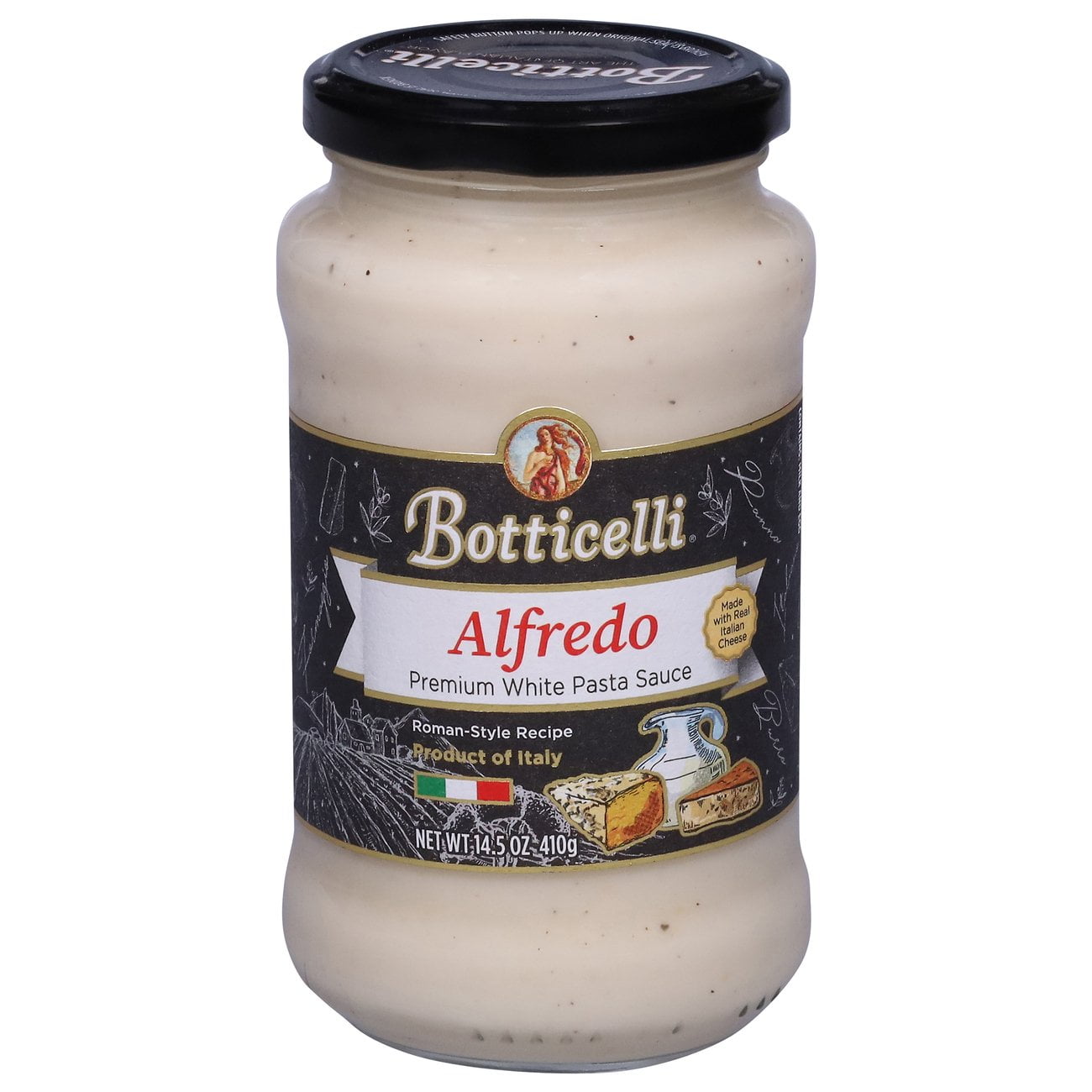 2 Pack Botticelli Alfredo Pasta Sauce - Walmart.com