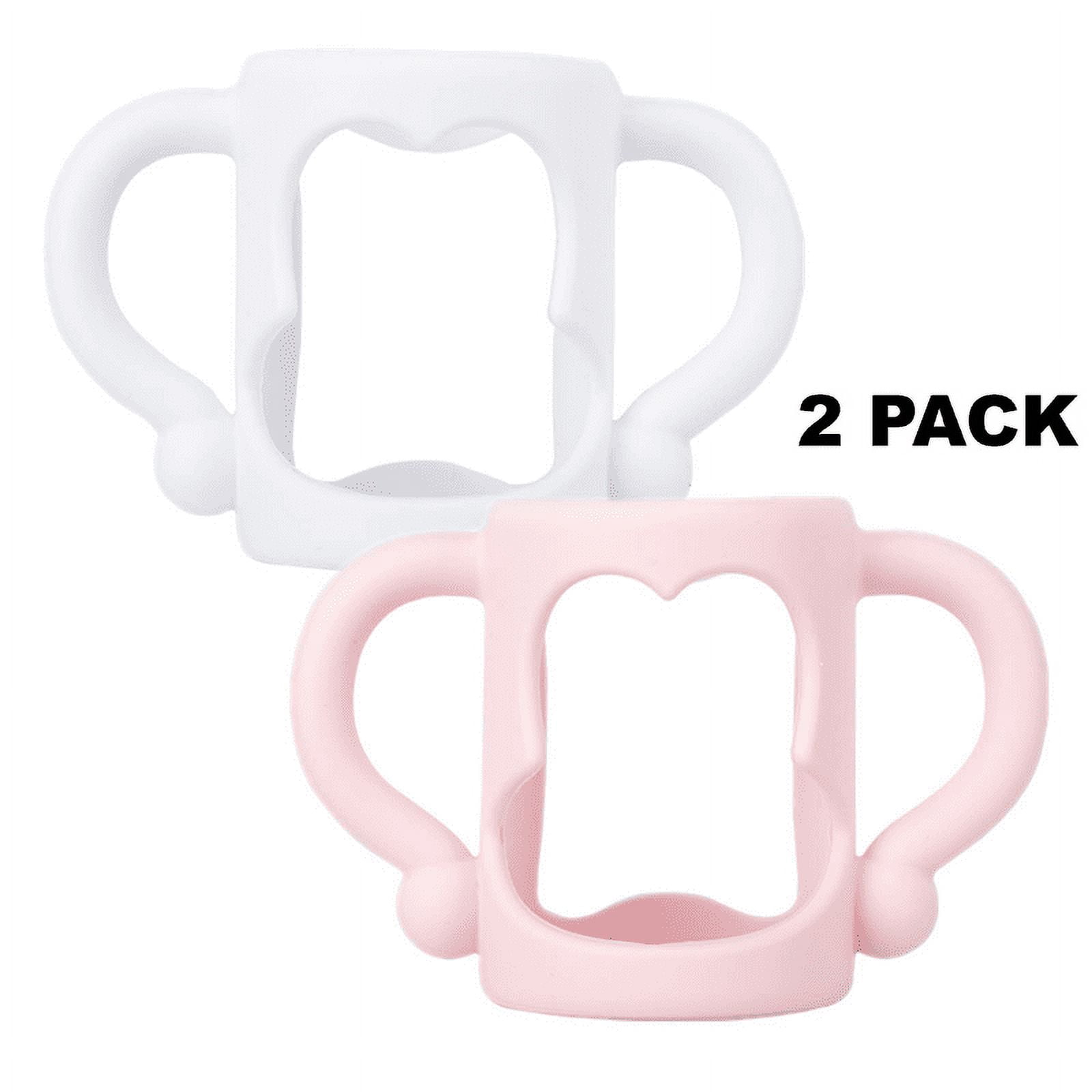 2 Pack Bottle Handles for Dr Brown Narrow Baby Bottles,Silicone Wide ...