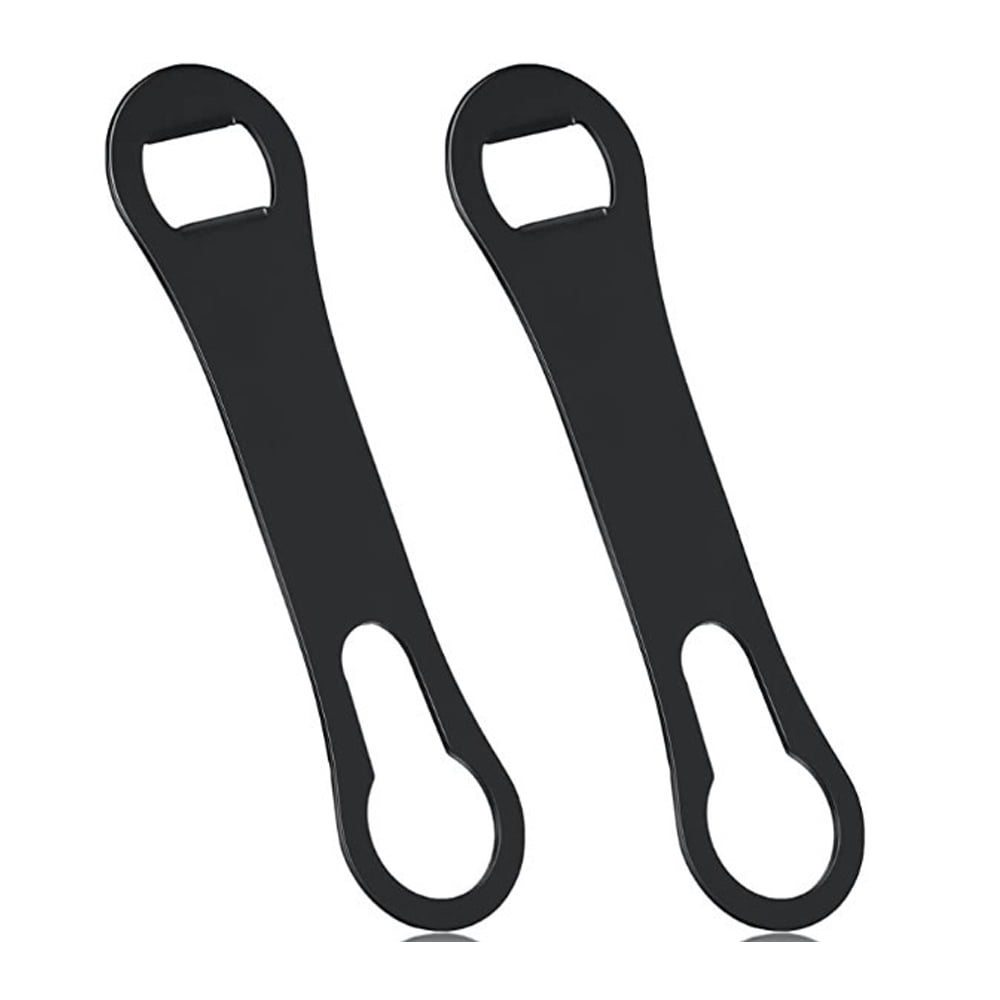 2 Pack Bottle Opener Flat Metal Bar Stainless Steel Dog Bone Bottle ...
