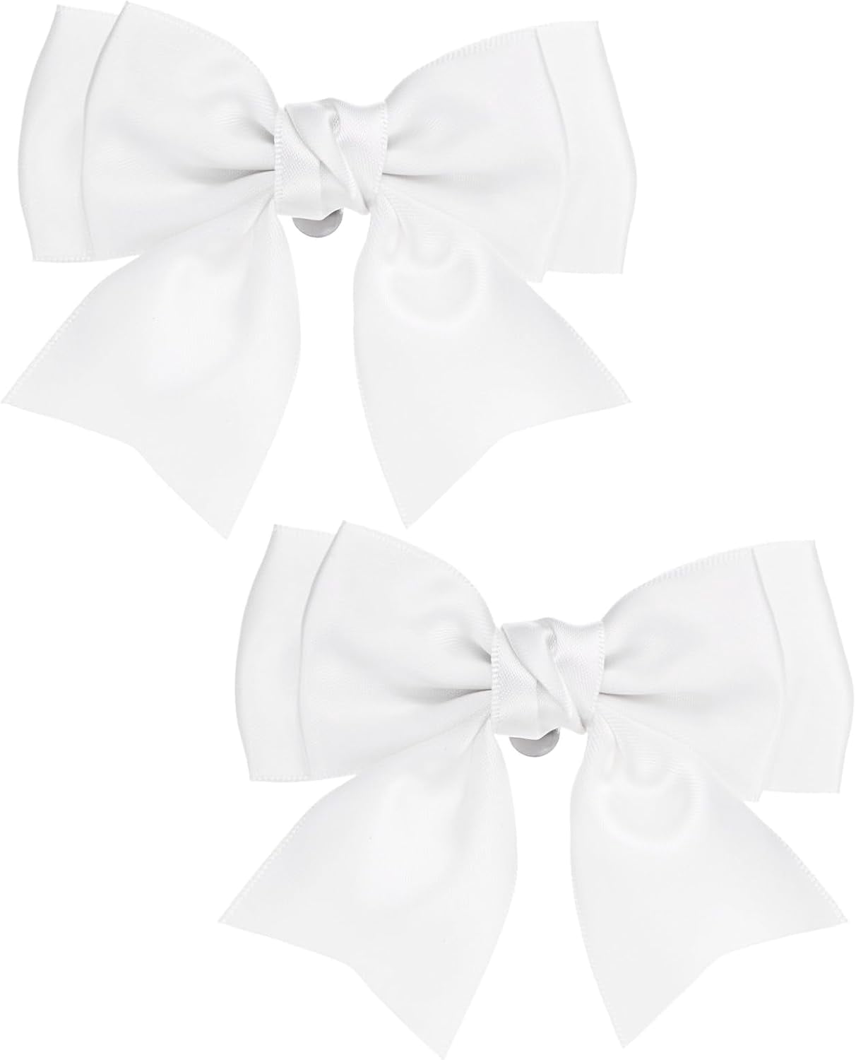 2-Pack Bow Shoe Clips, Satin Elegant Detachable Buckle Cute Bowknot ...