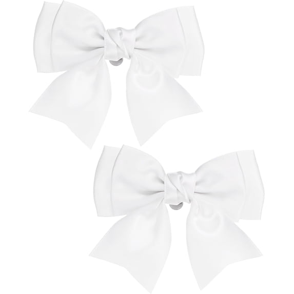 2-Pack Bow Shoe Clips, Satin Elegant Detachable Buckle Cute Bowknot ...