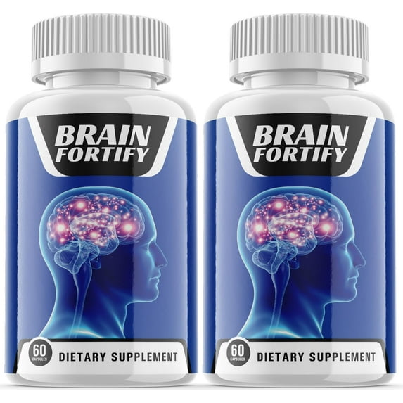(2 Pack) Brain Fortify - Brain Boost Supplement - Dietary Supplement ...