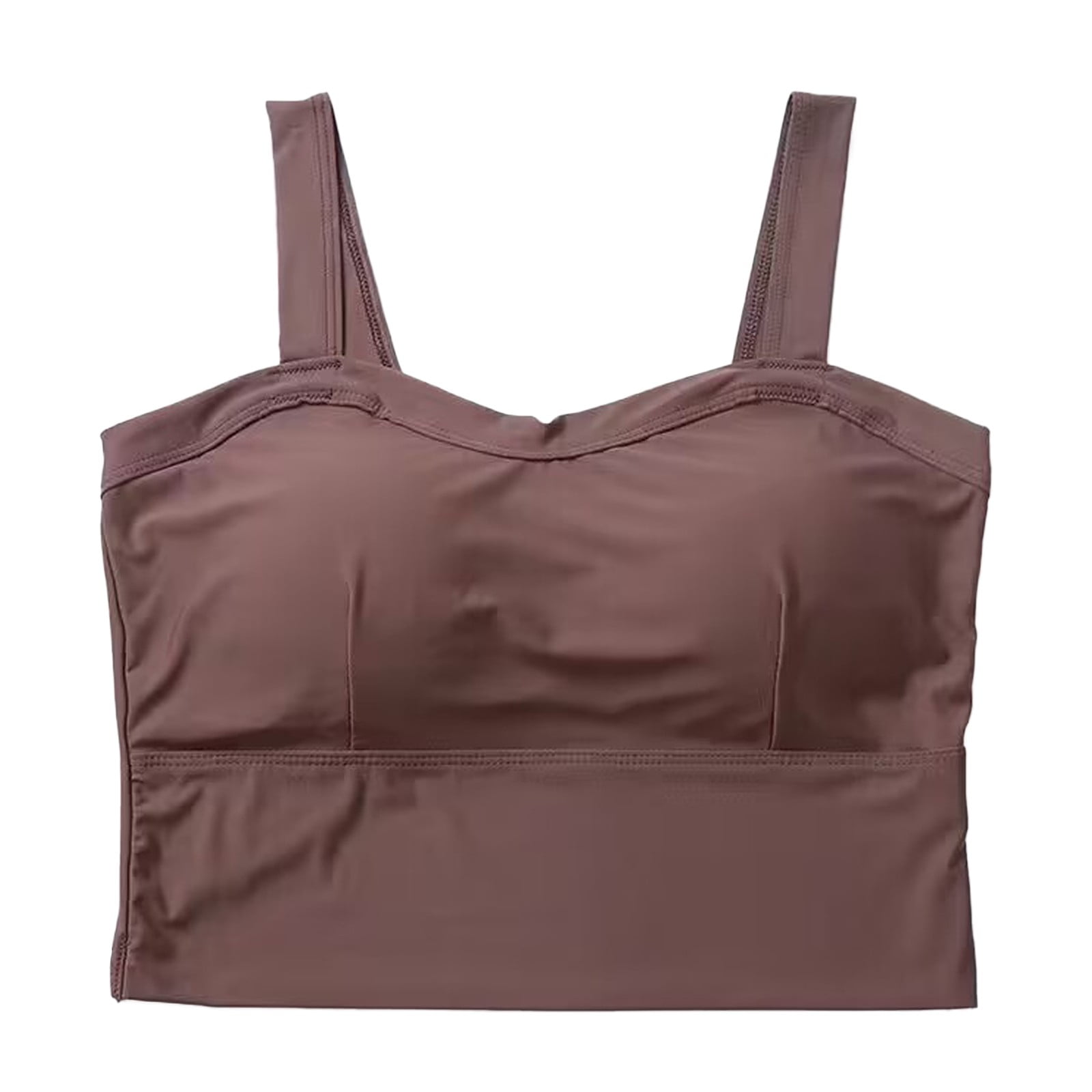 2 Pack Bras for Women Camisole Removable Pads Light Support Everyday ...