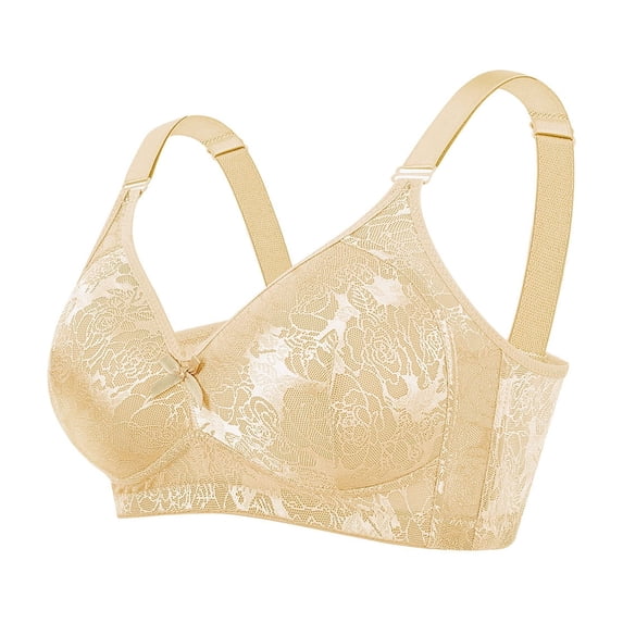 2 Pack Bras for Women Plus Size Wireless Support Seamless Comfort ...