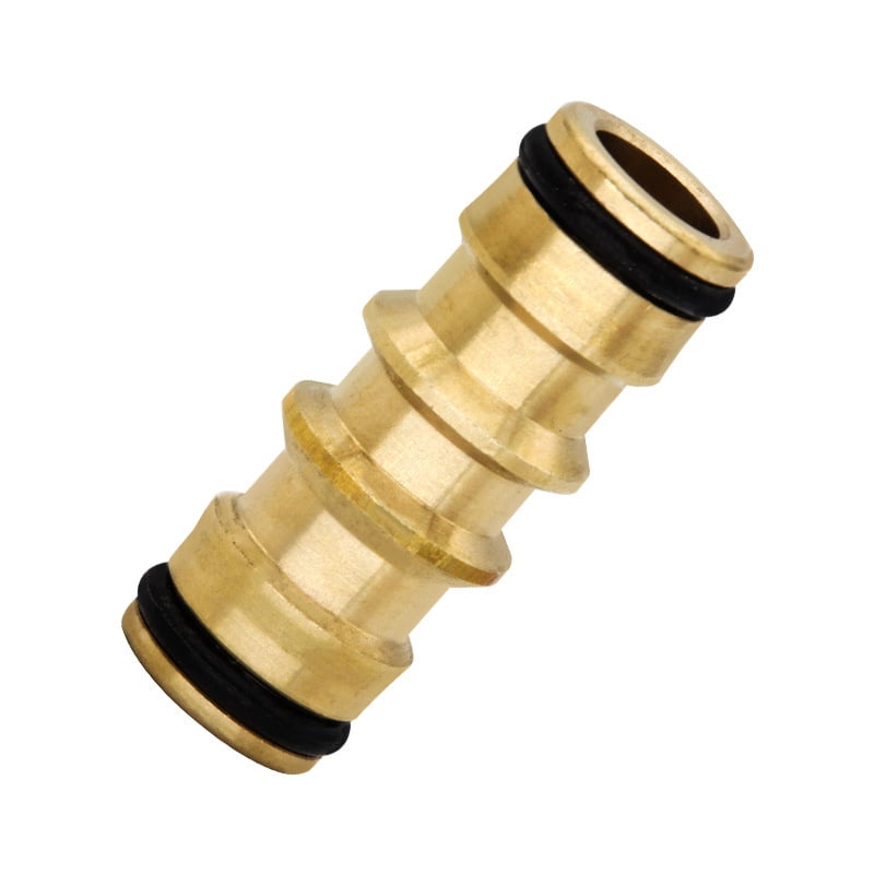 2 Pack Brass Garden Hose Fittings For Garden Hose Faucet Double Brass