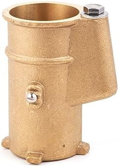 2 Pack Brass Pool Ladder Anchor 4-Inch | In-Ground Swimming Pool Rail ...