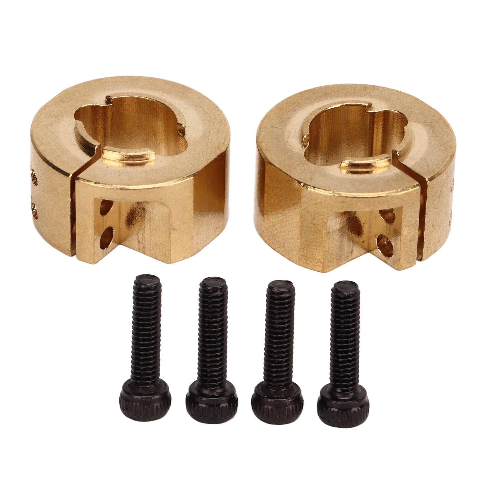 2-Pack Brass Rear Axle Counterweights - Upgrade Parts for 1/18 Scale RC ...
