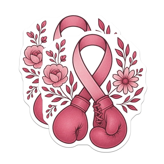 Breast Cancer Car Stickers