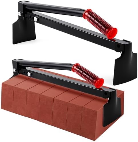 2 Pack Brick Tongs Adjustable Heavy Duty Bricks Lifting Tools with ...