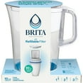 (2 Pack) Brita Refillable Water Filtration System with Large 10 Cup ...