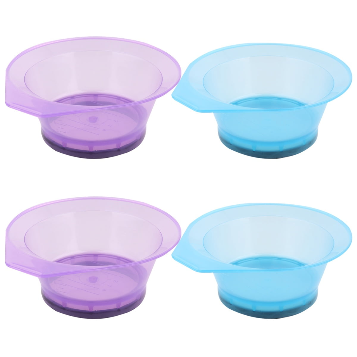 2 Pack Brow Tinting Mixing Bowl Hair Coloring Tools - Walmart.com