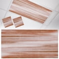 2 Pack Brown Red Gradient Fluorescent Light Covers for Ceiling Lights ...