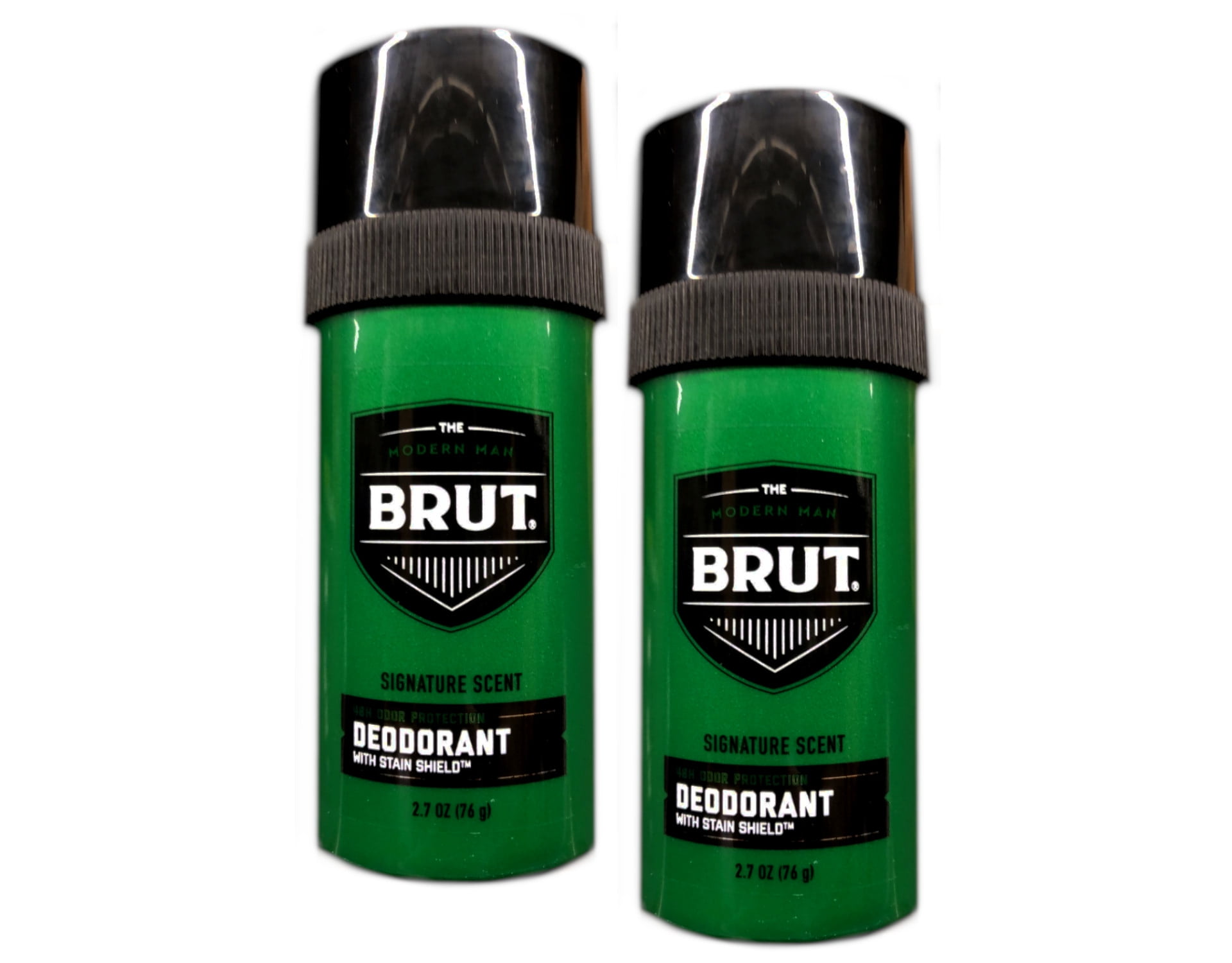 2 Pack - Brut Classic Signature Scent Round Deodorant, 2.5 Oz ...