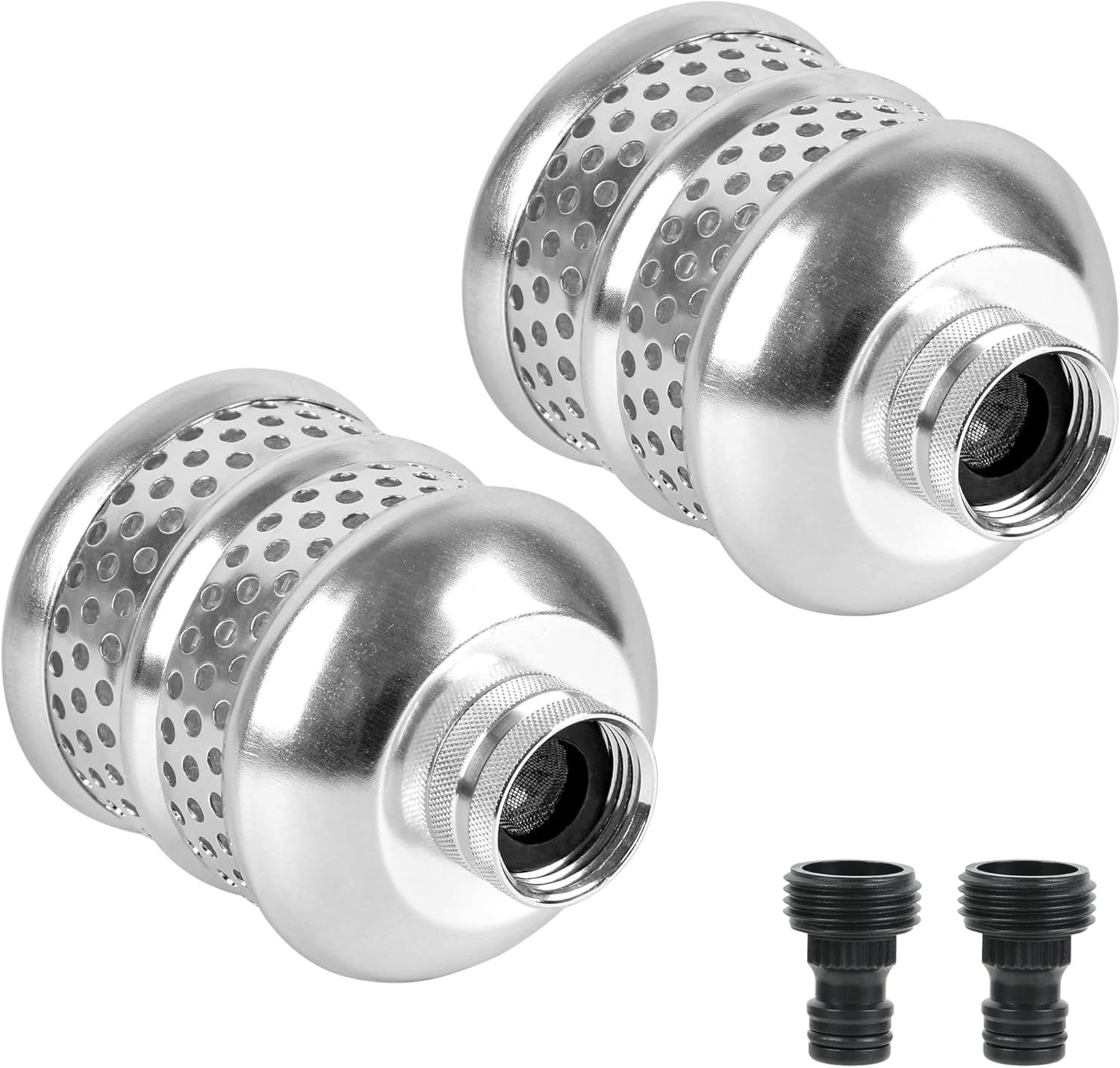 2 Pack Bubbler Sprinkler Heads, Aluminum Diffuser Flood Nozzle for ...