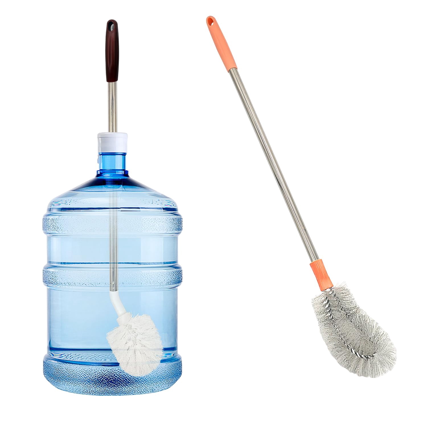 2-Pack Bucket Brush, Kettle Brush, Bottle Brush for Cleaning Extra Long ...