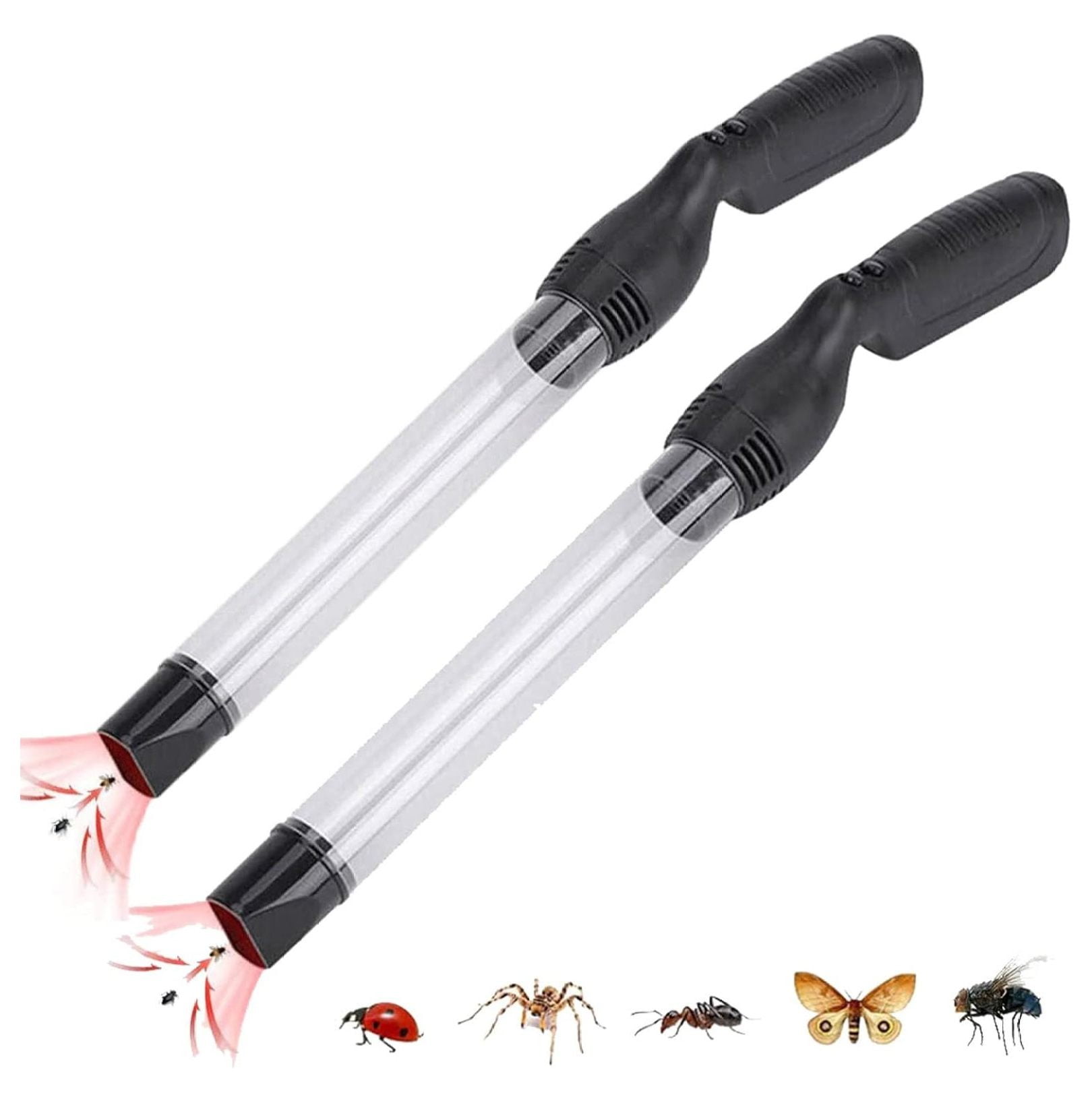 2 Pack Bug Vacuum Catcher,Spider Vacuum Cordless Insect Catcher Fly ...