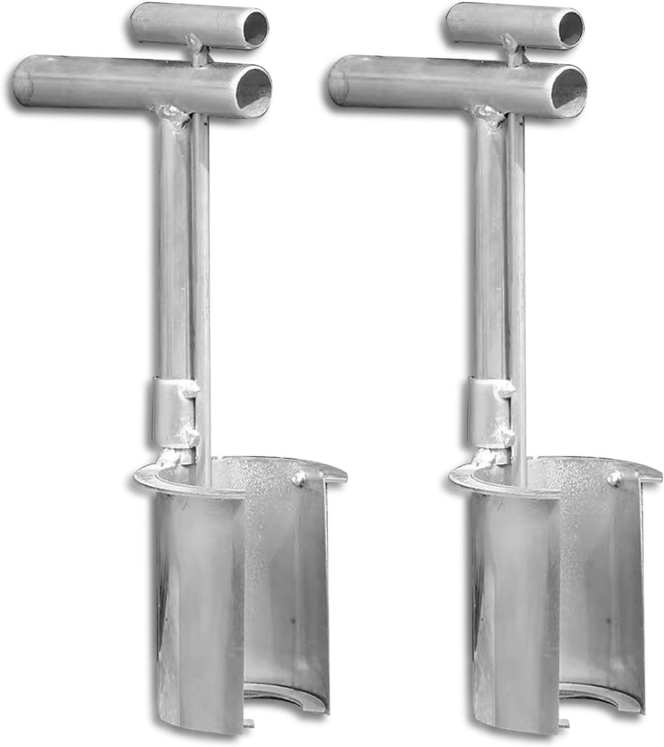 2 Pack Bulb Planter Tool Stainless Steel, Plant and Fruit Tree Seedling ...