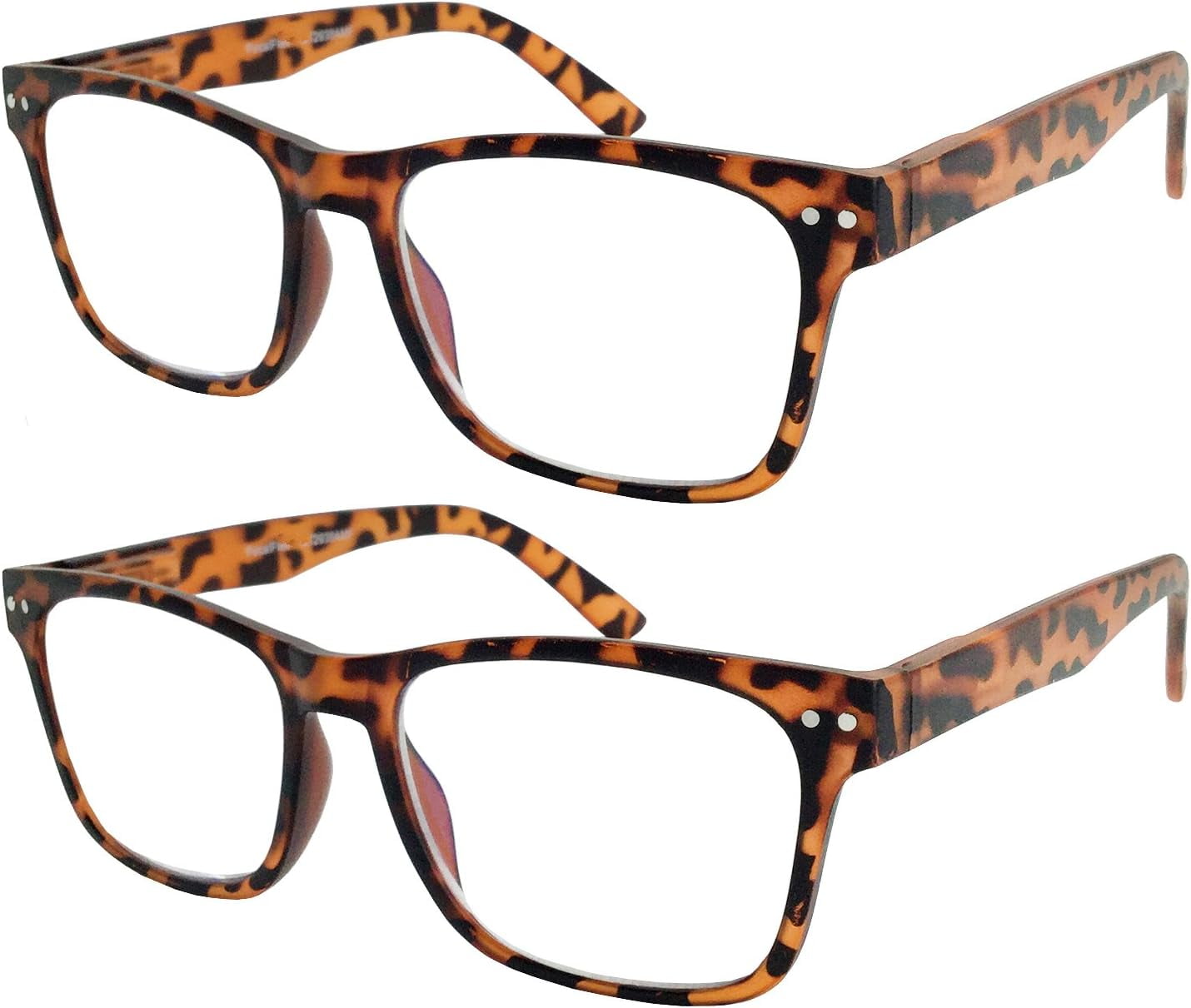 2 Pack Bulk Multi Focus 3 Power Progressive Reading Glasses - No Line ...