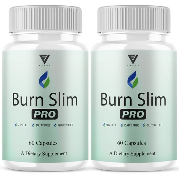 (2 Pack) Burn Slim Weight Management, BurnSlim Pro Overall Health ...