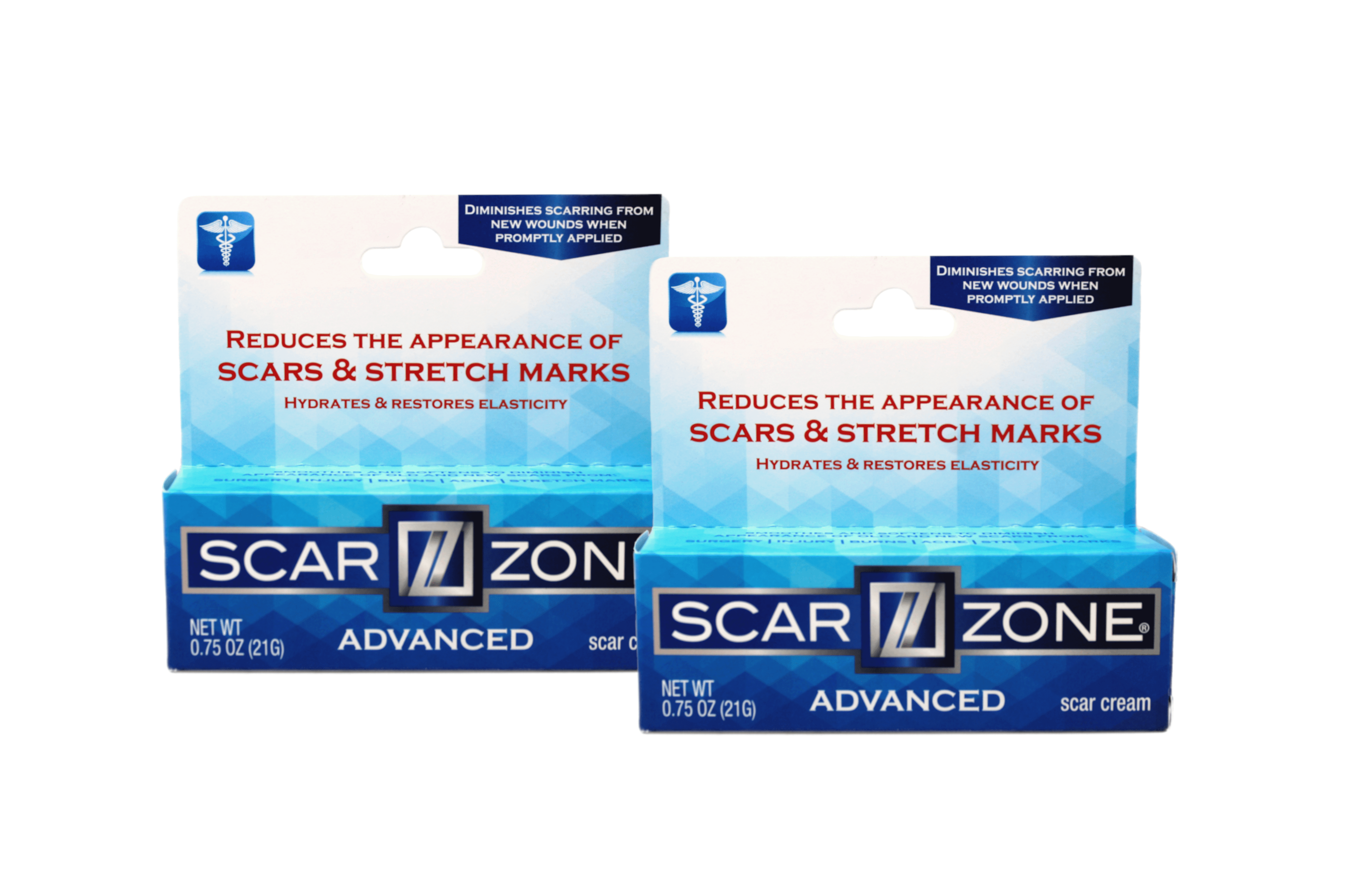 2 Pack - Scar Zone Advanced Scar Cream - Intensive Scar Removal for New ...