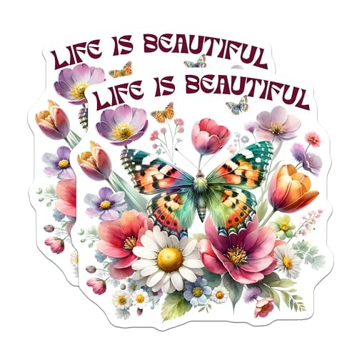 (2 Pack) Butterfly Garden Art Magnet - 5" On Longest Side - Sticks to ...