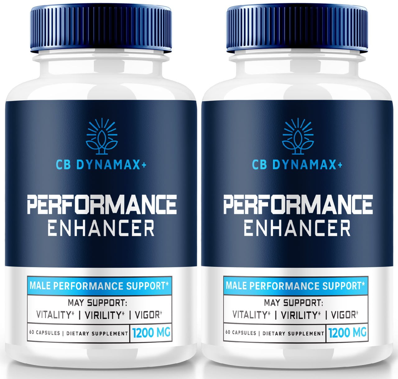 (2 Pack) CB Dynamax + Pills for Men, Male Dietary Supplement, Complete ...