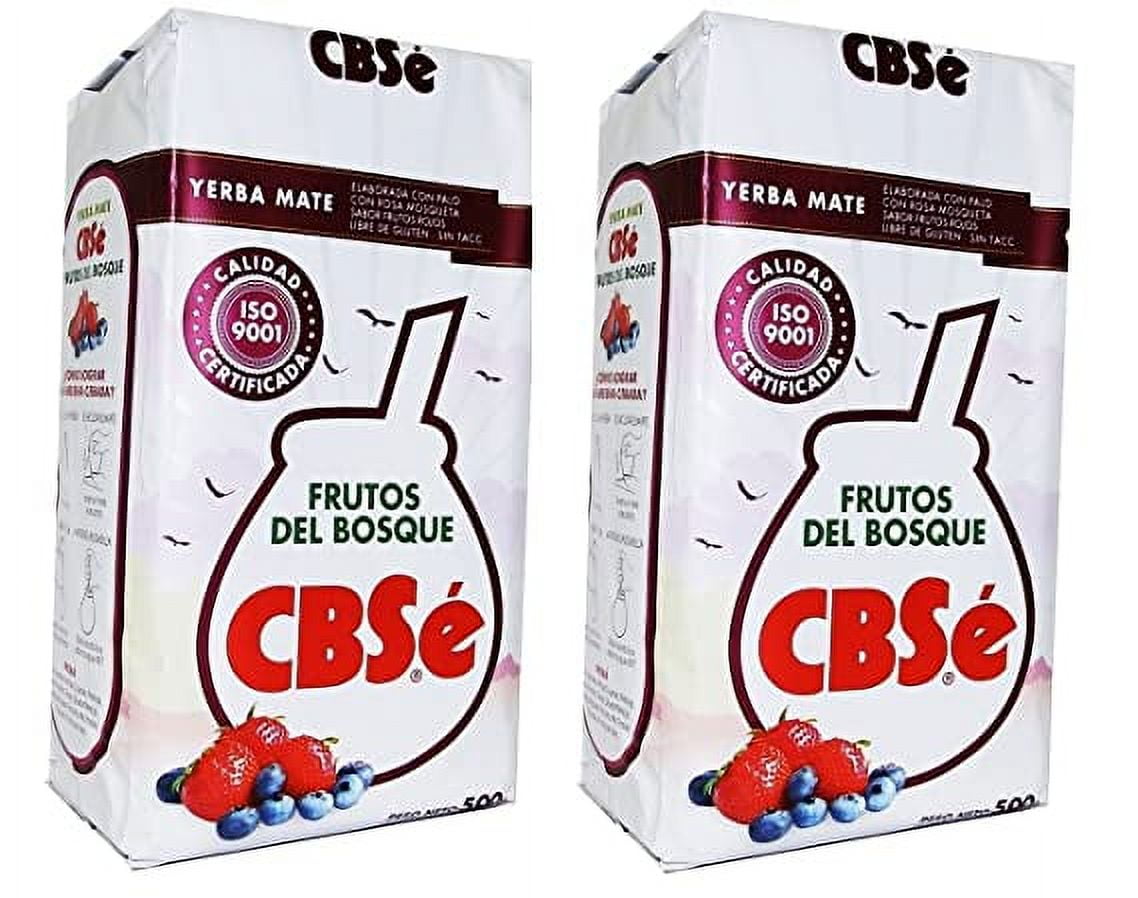 (2 Pack) CBSE Yerba Mate Forest Fruits / Yerba Mate Frutos del Bosque ...