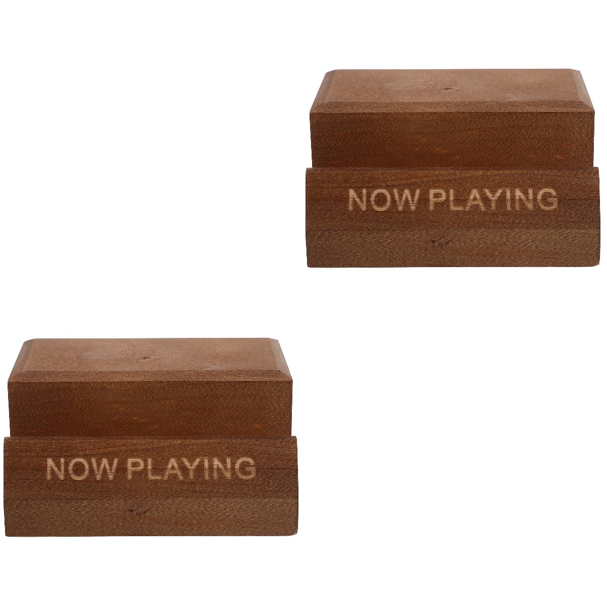2 Pack CD Cover Organizer Record Rack Stand - Walmart.com